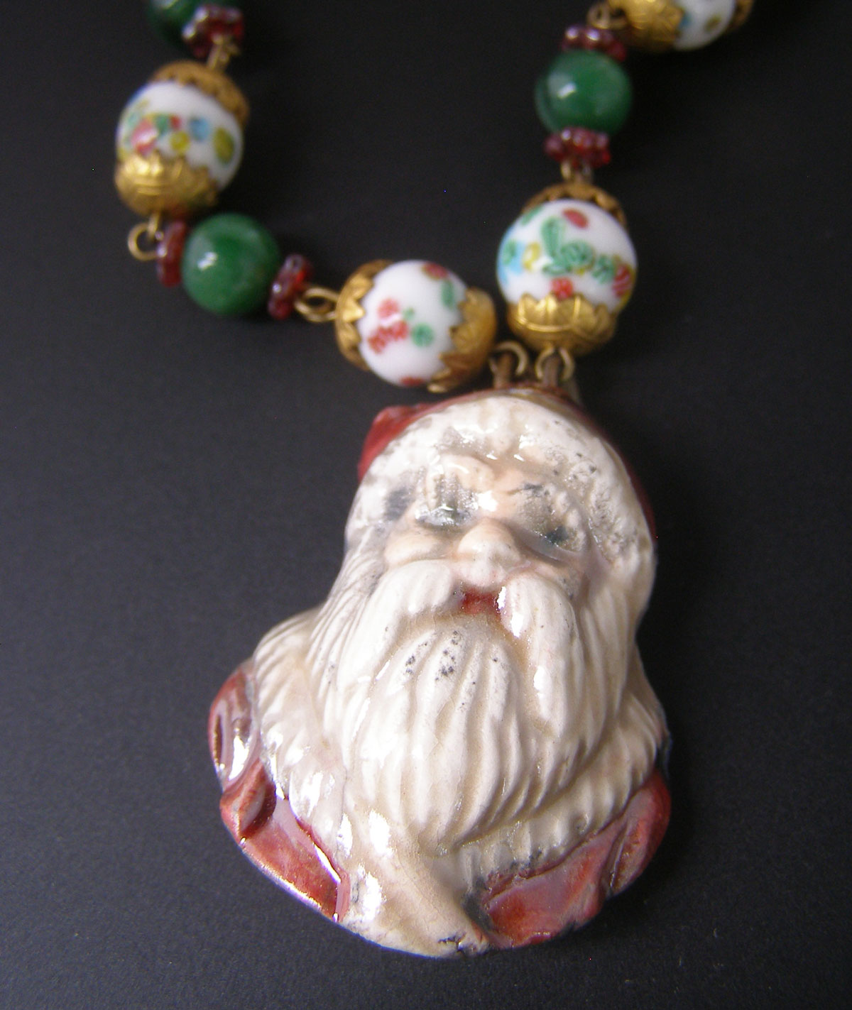 Old World Santa Necklace – Jewelry Making Journal