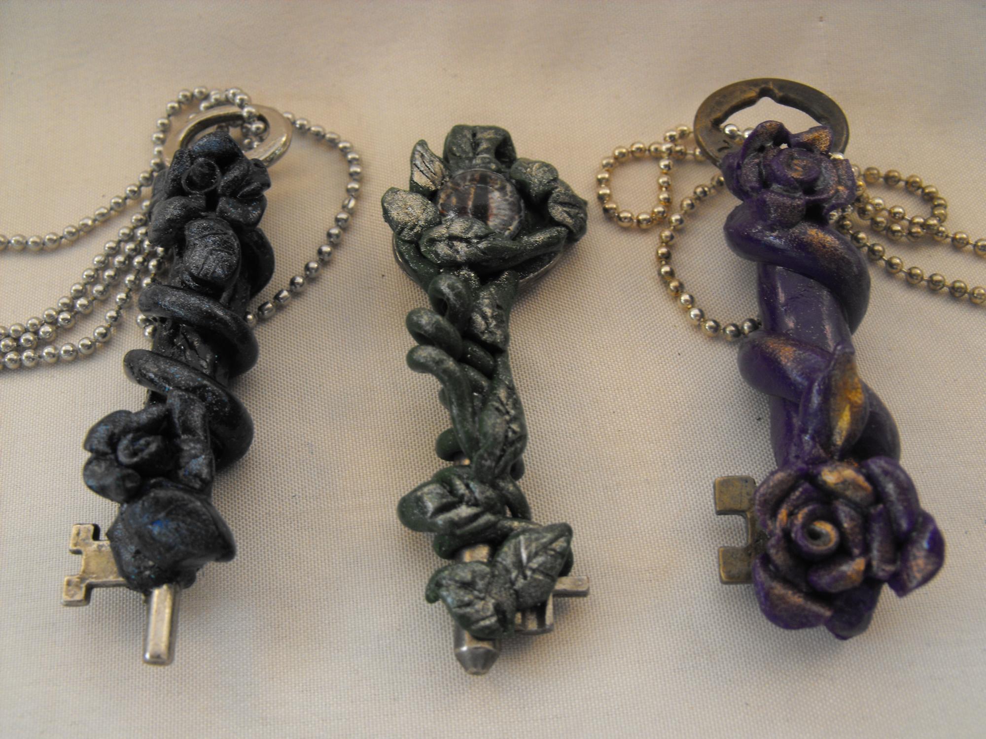 Skeleton Keys with Polymer Clay – Jewelry Making Journal