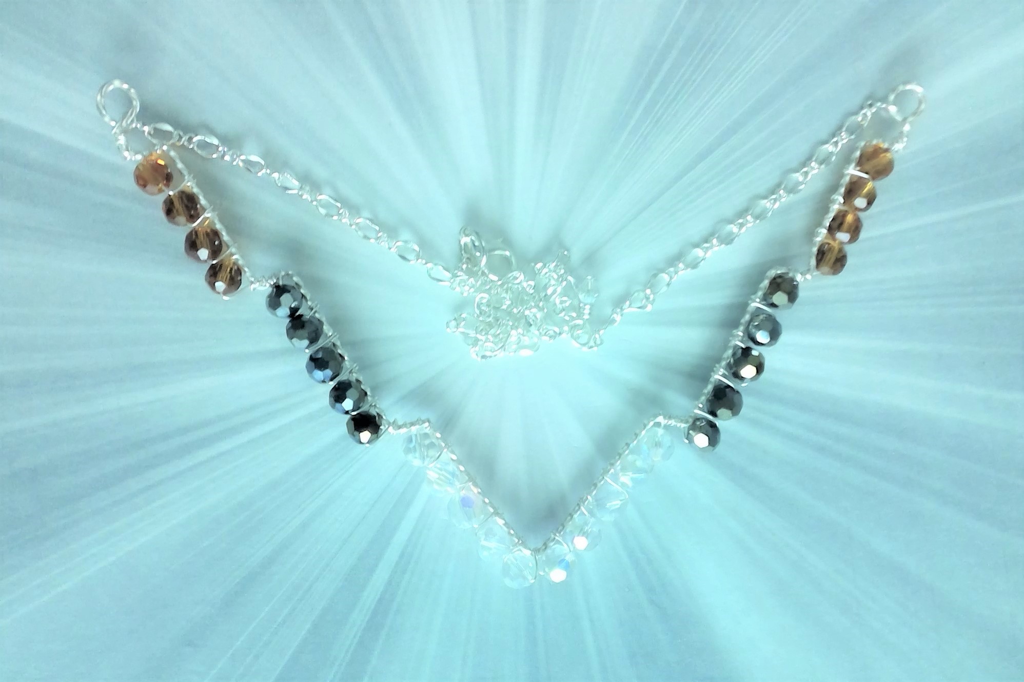 Chevron Necklace – Jewelry Making Journal