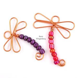 Bead and Wire Dragonfly (Tutorial) – Jewelry Making Journal