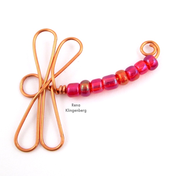 Bead and Wire Dragonfly (Tutorial) – Jewelry Making Journal