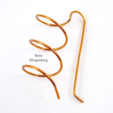 Wire Helix Earrings (Tutorial) – Jewelry Making Journal
