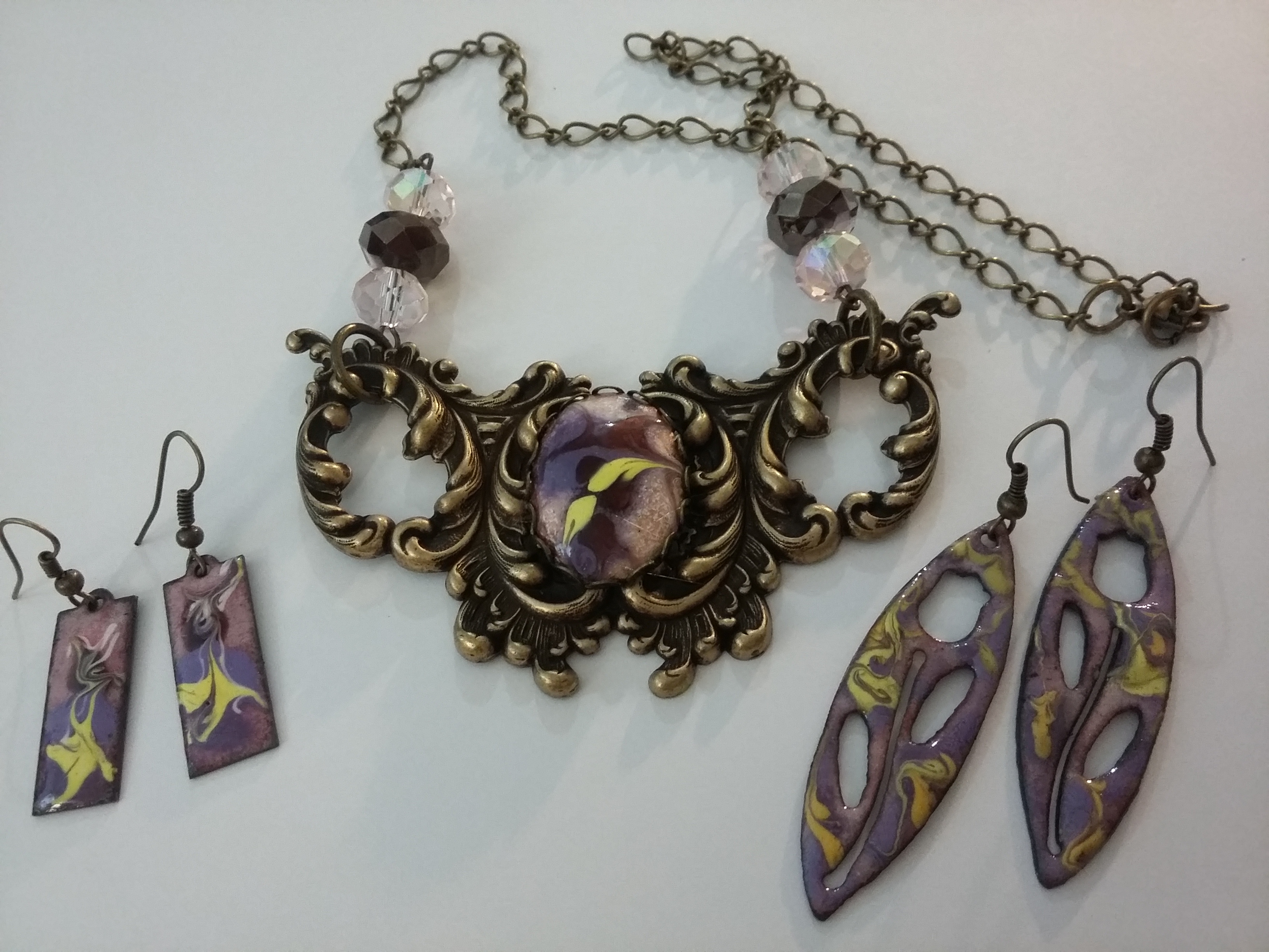 Gothic Baroque Bib Necklace – Jewelry Making Journal