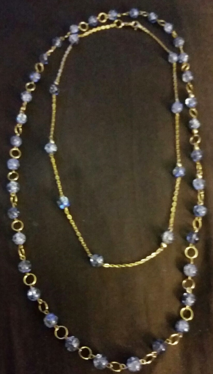 Crackle Two Tier Necklace with Versatility – Jewelry Making Journal