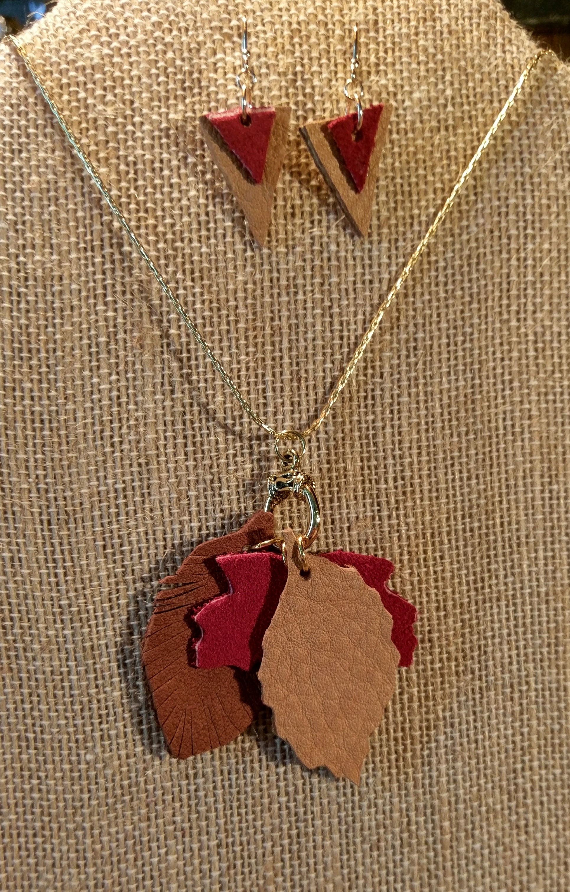 Autumn Daze Jewelry Collection – Leather and Stone – Jewelry Making Journal