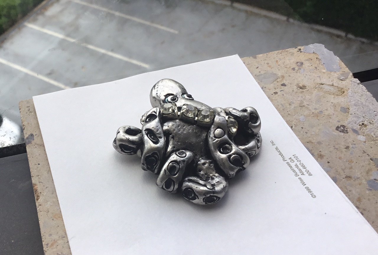 The Octopus Thief in Polymer Clay – Jewelry Making Journal