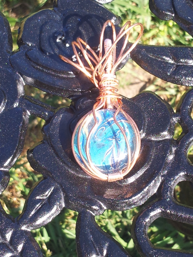 Wire Wrapped Water Marble Stones – Jewelry Making Journal