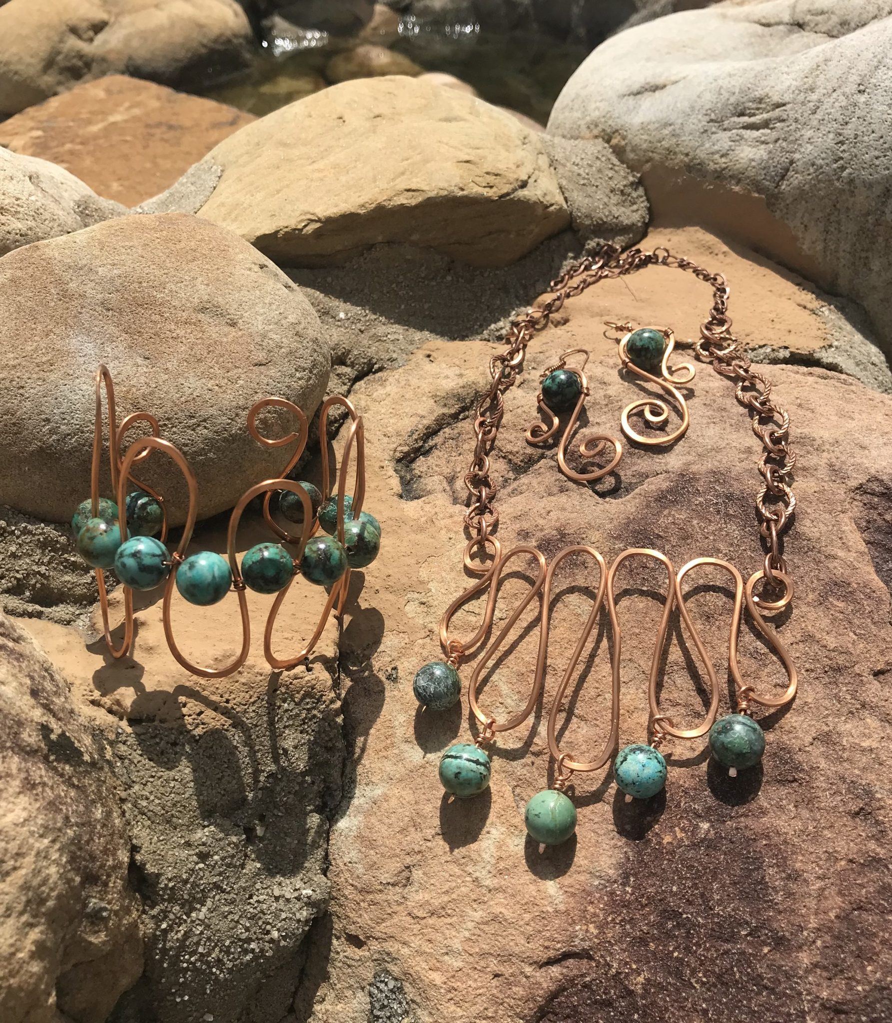 Copper Swirls – Jewelry Making Journal