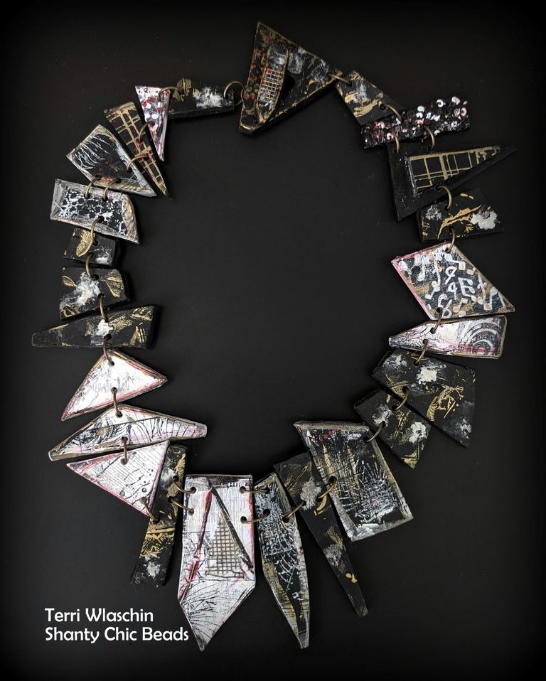 Adapting Collage Techniques to Jewelry – Jewelry Making Journal