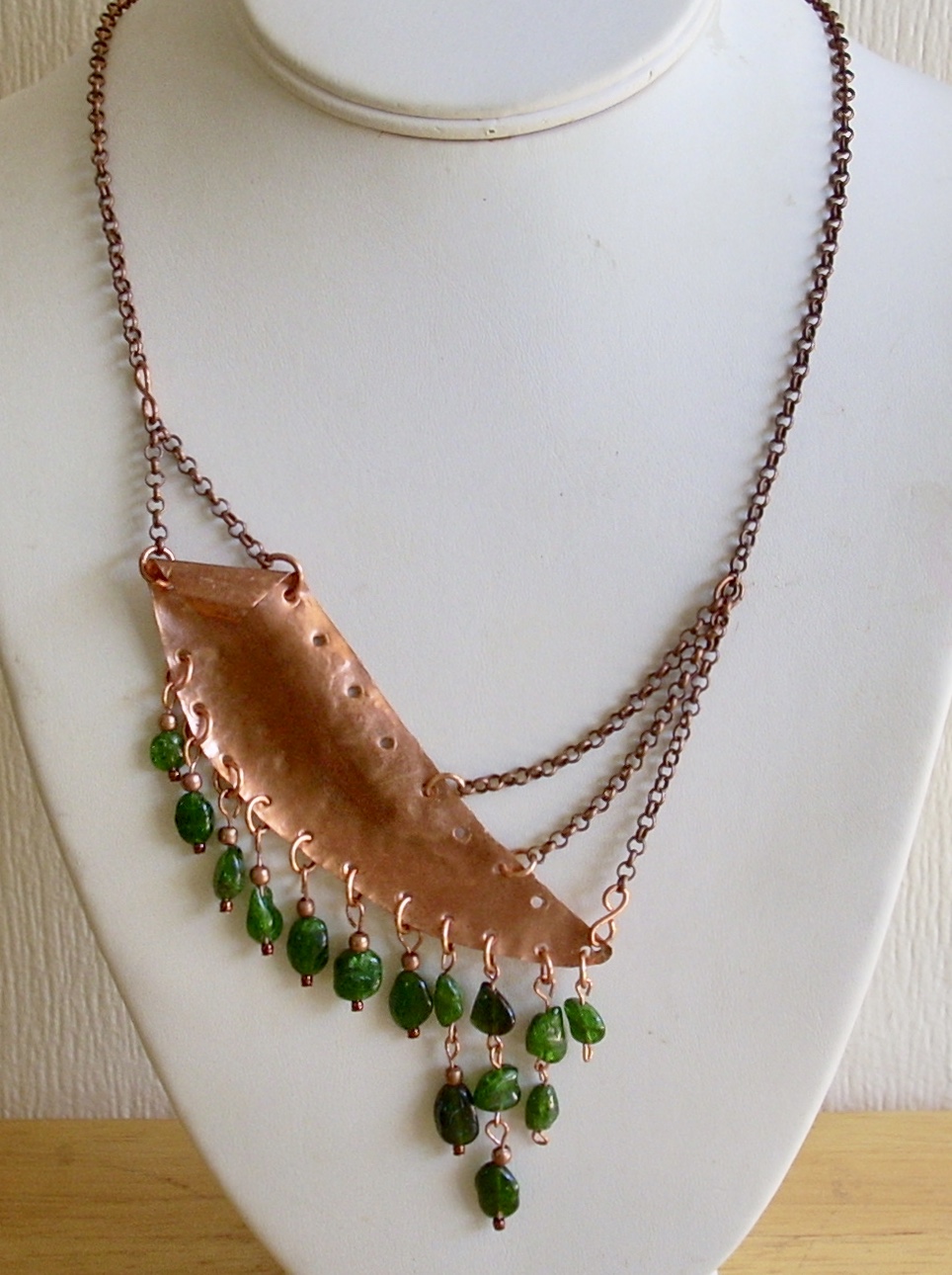Another Scrap, Turned into a Necklace – Jewelry Making Journal